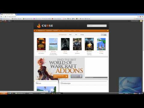 Curse Client ( WoW Addons Automatisch Updaten ) Tutorial [Ger/HD]