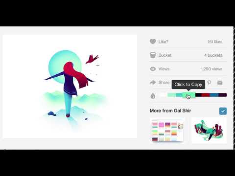 GitHub - iamtekeste/color-grab: Grab Beautiful colors from Dribbble ...