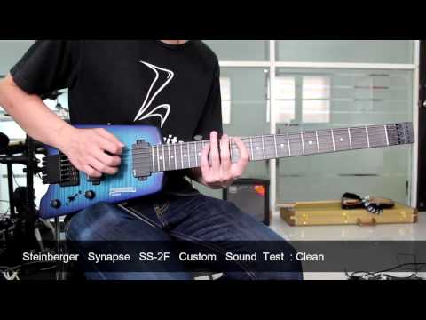 Steinberger Synapse SS-2F Custom Trans Blue Priced To | Reverb Canada
