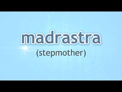How to Pronounce Stepmother (Madrastra) in Spanish