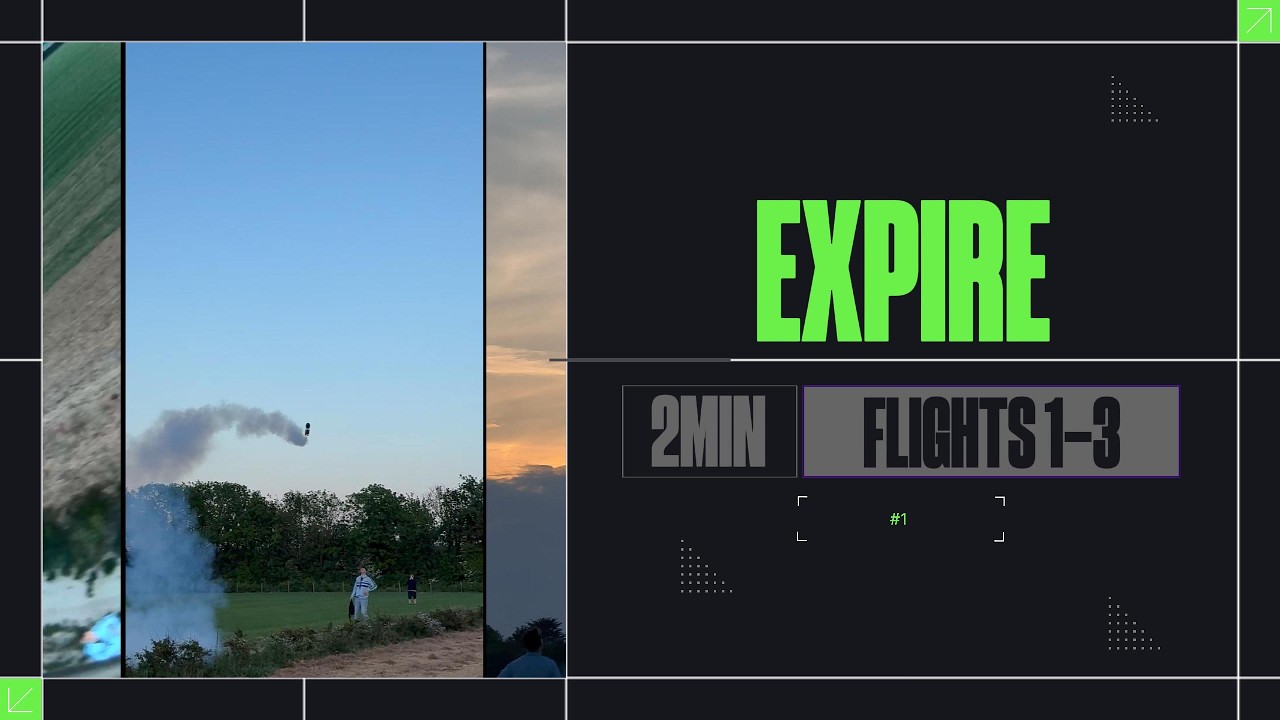 Expire (Thrust Vector Controlled Model Rocket) | Flights 1, 2 & 3