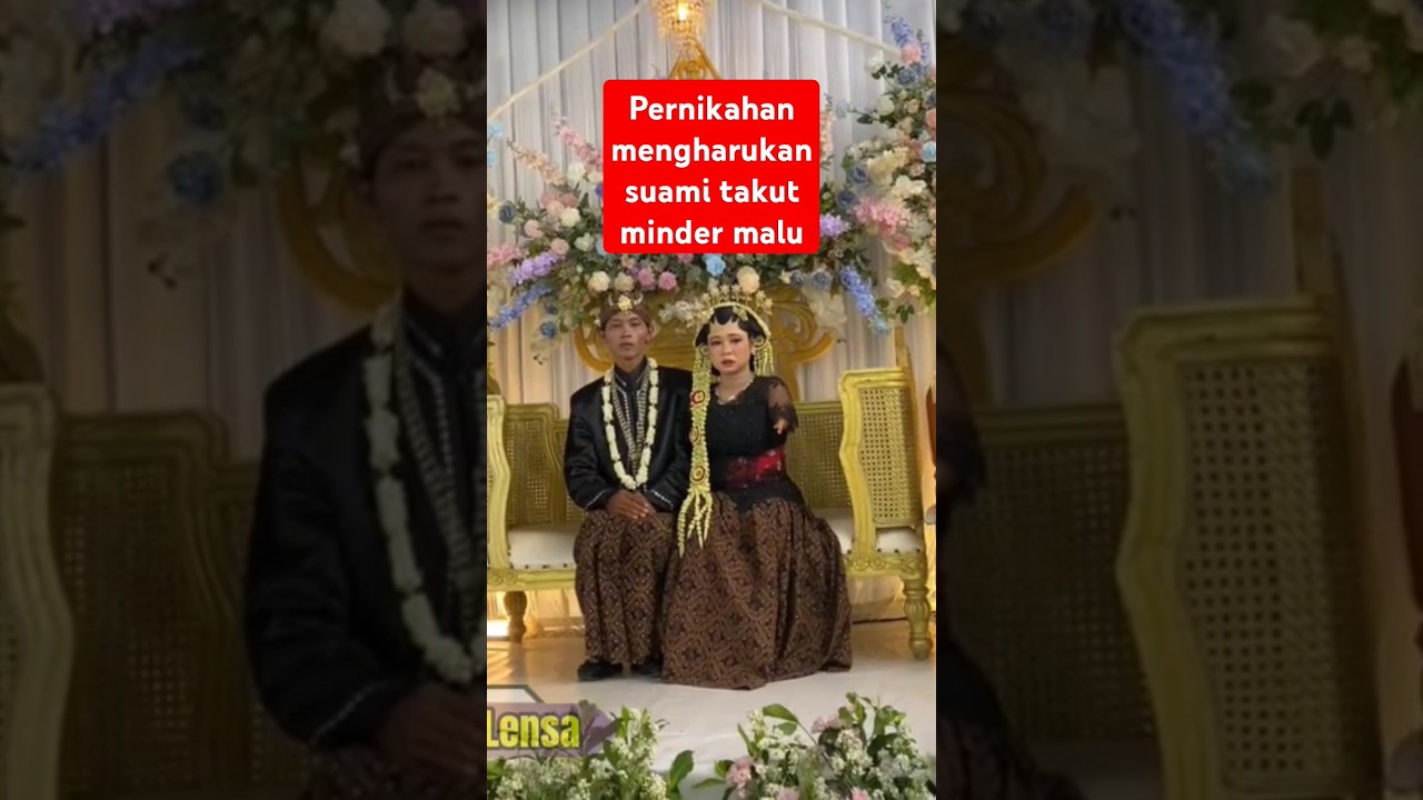 kalau sudah jodoh apapun keadaannya jadi bahagia viral pernikahan disabilitas