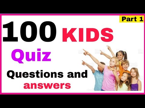100 KIDS Quiz Simple General Knowledge (GK) Questions & Answers for Kids | Kids GK | Kids Quiz