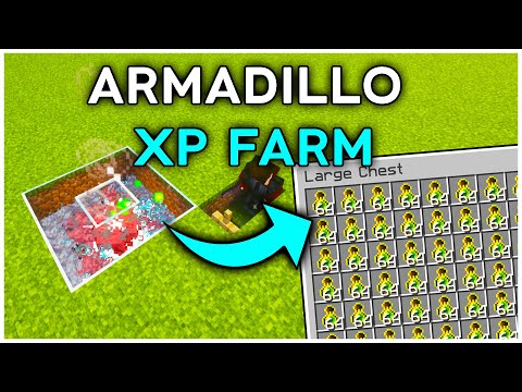 The EASIEST Armadillo XP Farm in Minecraft Java 1.21 (Tutorial)