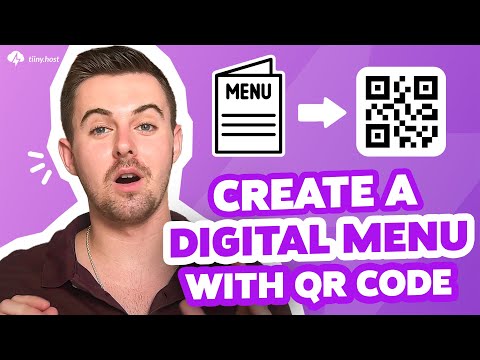 Create a Digital Restaurant Menu with QR Code | Easy Tutorial