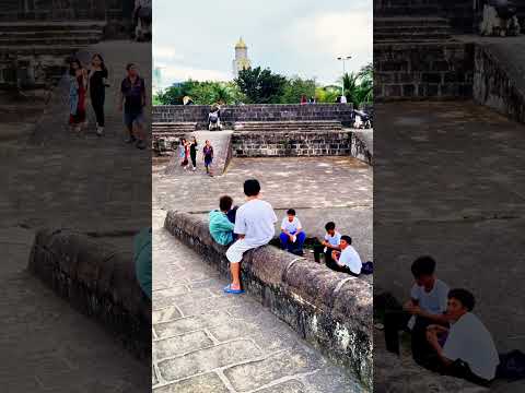 The Spanish word Intramuros means “within walls” #intramuros #manila manila #philippines