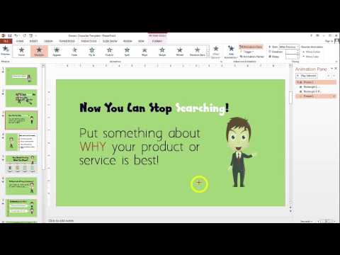How To Change Images in a Powerpoint Template
