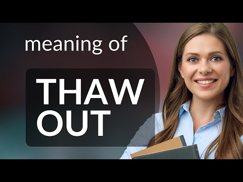 Understanding "Thaw Out" in English!