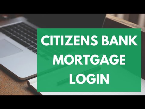 Citizens Mortgage Login - How to Sign in to Citizens Bank Mortgage Account (2023)