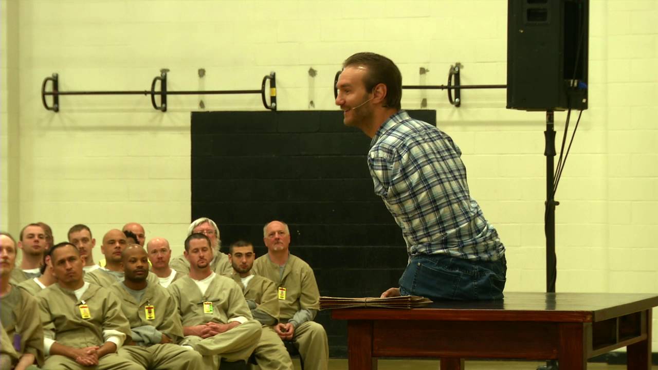 Nick Vujicic at Pendleton Correctional Facility