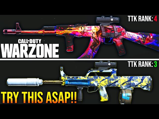 Top 5 Call of Duty Warzone meta builds