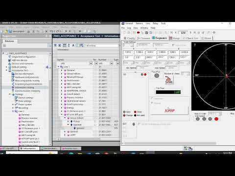 7SL86 Siemens Digsi 5 Differential Test with SOTF Trip