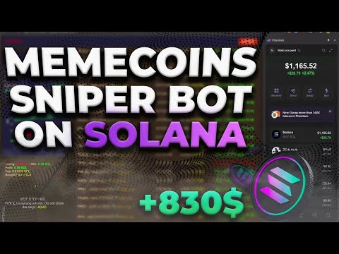 NEW Solana Sniper Bot Step by Step! | Pump Fun MEV Bot Tutorial | Crypto Trading Solana!
