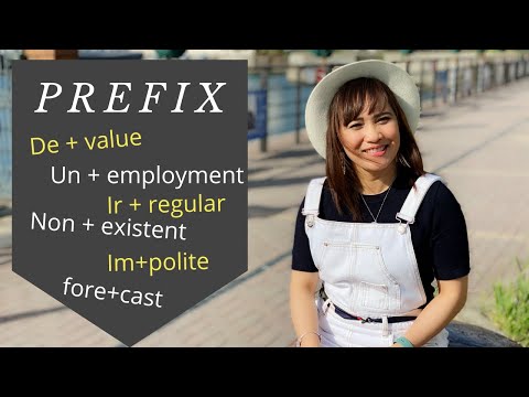 Tips about common and uncommon prefixes IN, UN, FORE, and DE