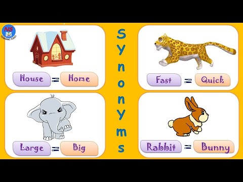 Synonyms, 50+ Synonyms With Pictures, Synonyms For Kids, Most Useful Synonyms, Similar Words.
