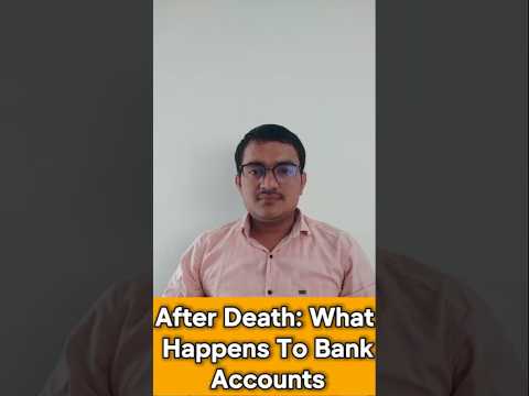 After Death, What Happens to Bank Accounts? ⚰️🏦 | Important Banking Rules Explained