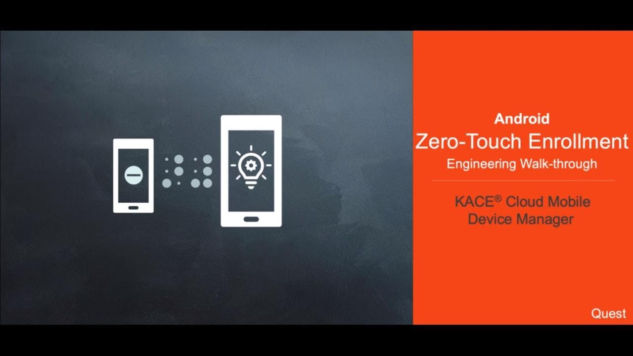 Android Zero Touch Enrollment