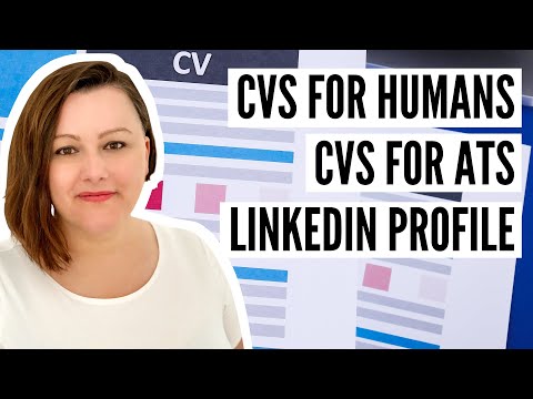 How to prepare a CV (also for ATS) and a LinkedIn Profile
