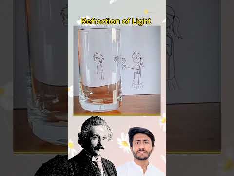 The magic | Refraction of light #physics #light