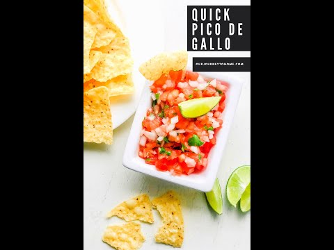 Quick Pico De Gallo Recipe