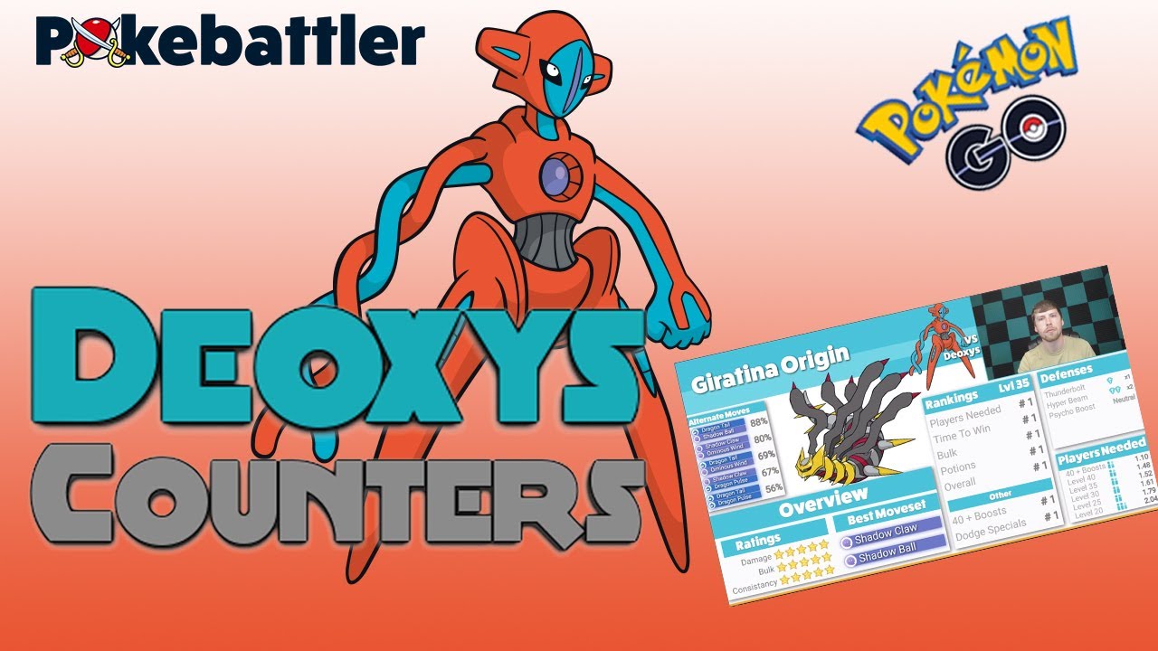 Deoxys Raid Guide and Infographic | Pokebattler