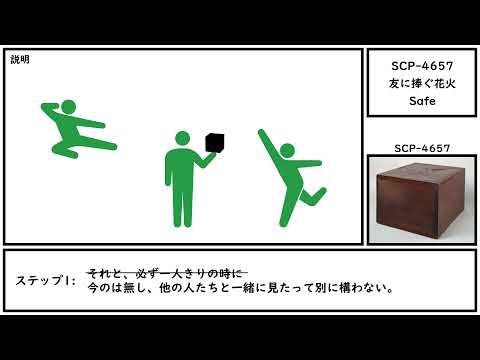 【ゆっくり紹介】SCP-4657【友に捧ぐ花火】