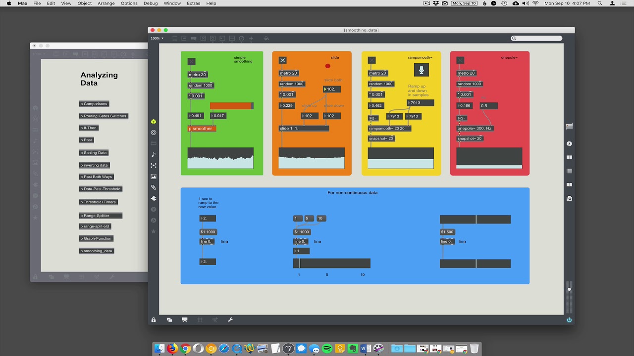 Max/MSP - Smoothing_data