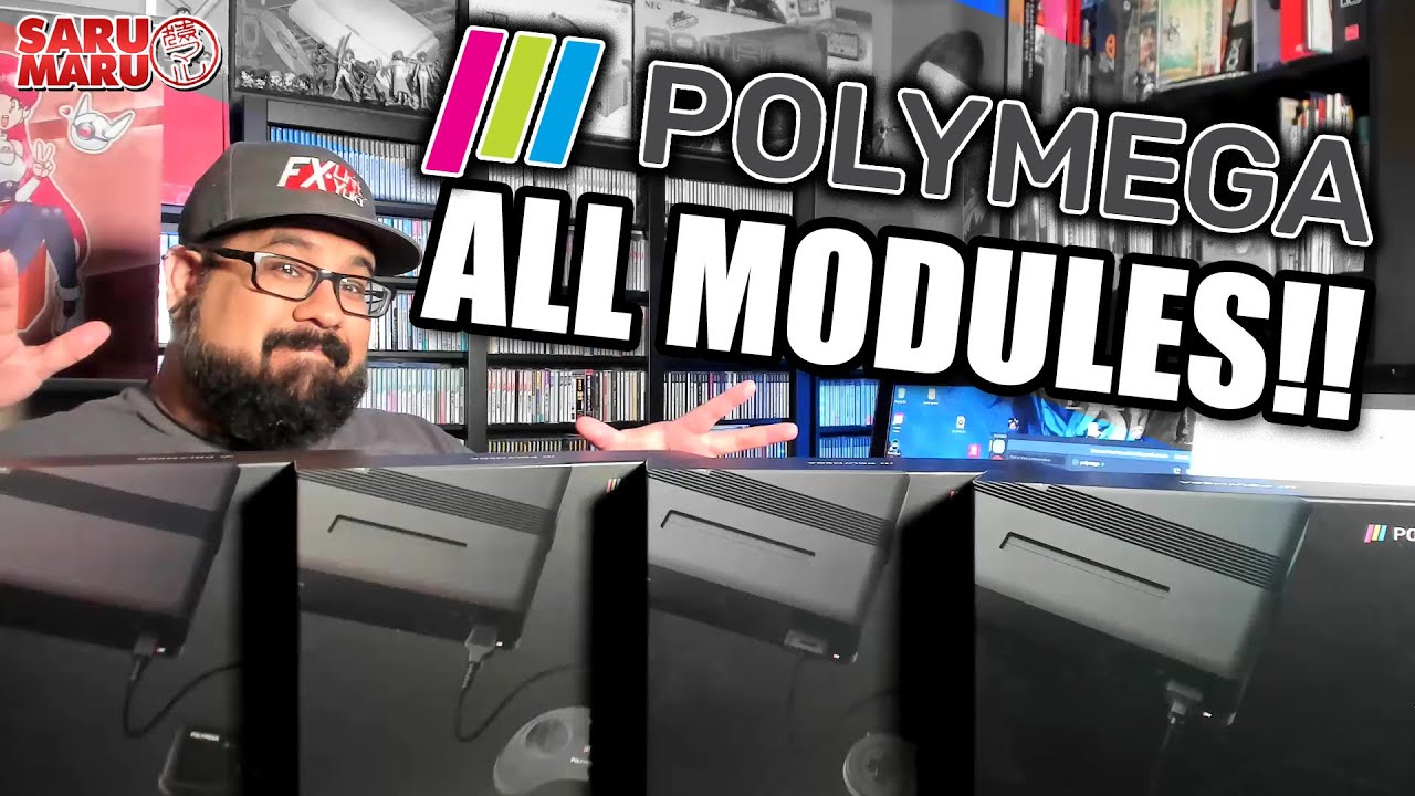 Polymega ALL MODULES!! Unboxing   #videogames #polymega