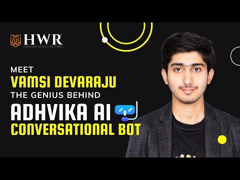 GITAM Student's Advanced Chatbot Enters Harvard World Records