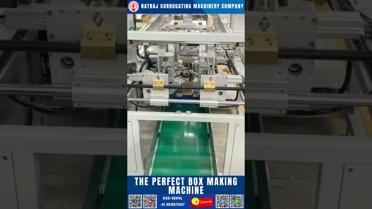 The Perfect Box Making Machine | Natraj Corrugation | Fast, Precise & Profitable