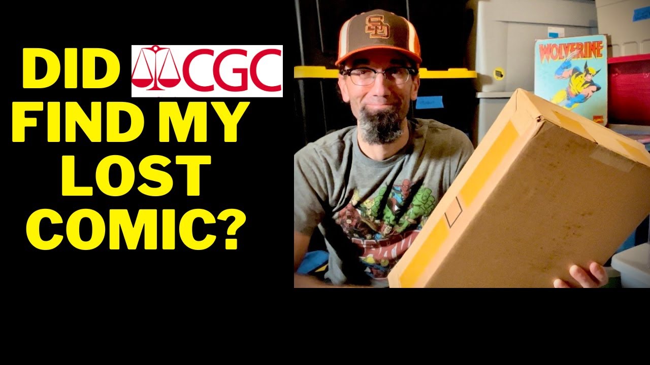 DID CGC FINALLY FIND MY LOST COMIC BOOK???