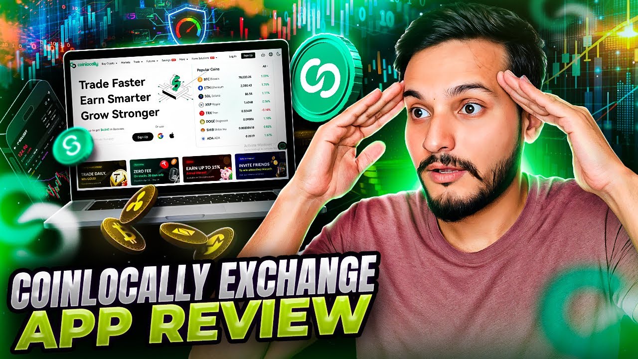 Coinlocally 🖥️ Exchange + Complete Mobile App Review 📲