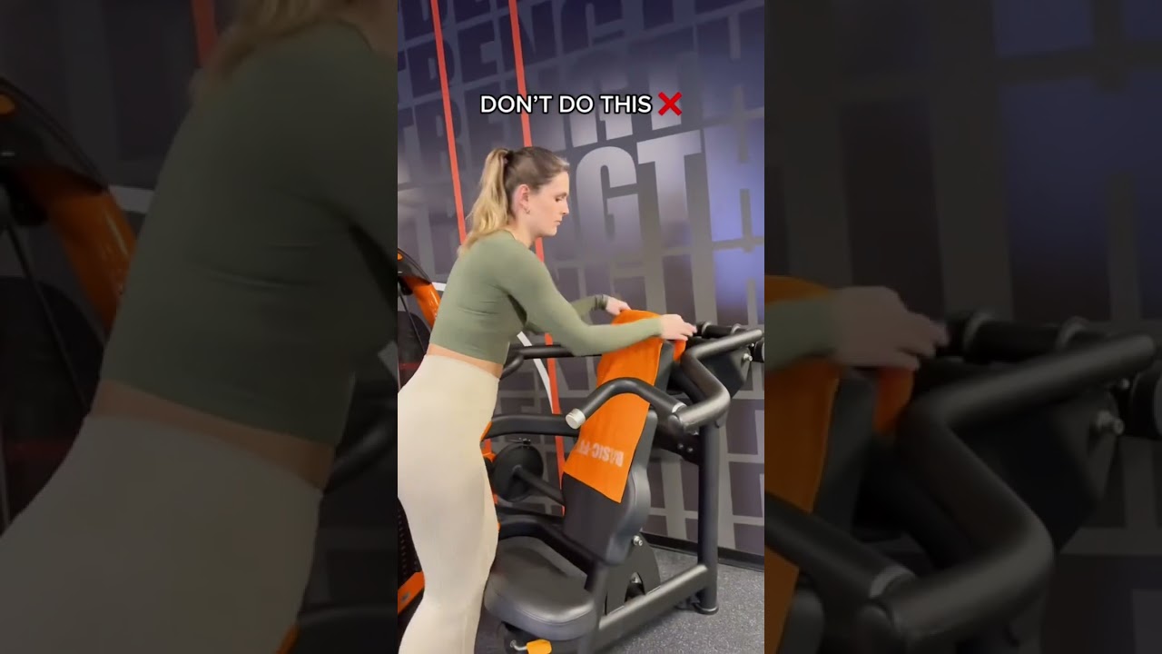 Gentle reminder when using our fitness equipment 🥰 #basicfit