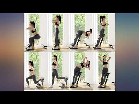 Goplus Deep Squat Machine, 8-in-1 Sissy Squat Fitness Equipment Functional Core review