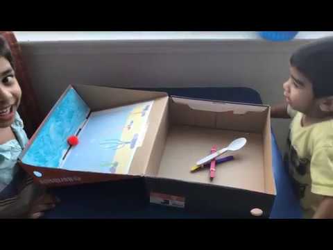 DIY Catapult + Launch the Fish Game- Simple STEM