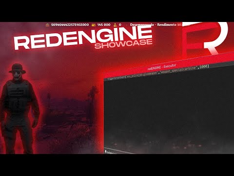HOW TO SPAWN WEAPONS AND MONEY | RED ENGINE FIVEM EXECUTOR SHOWCASE