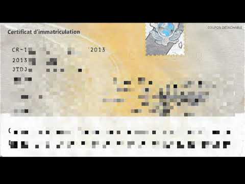 ANTS - Faire sa carte grise seul en ligne et "gratuitement"
