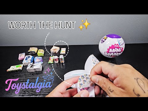 Mini Brands TOY Edition + Series 5 Unboxing! Did I Just Pull Something ...