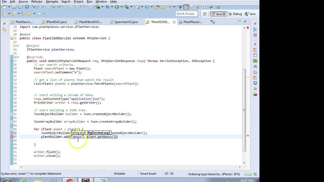 Create JSON with Java, Part 2: Json, JsonObject, JsonArray