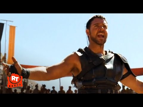 Gladiator (2000) - Are You Not Entertained? Scene | Movieclips