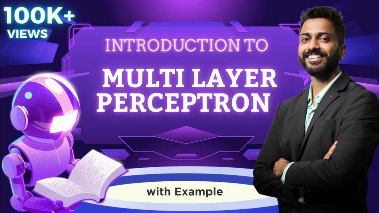 Lec-49: What is Multilayer Perceptron (MLP)? | How It Works in Machine Learning