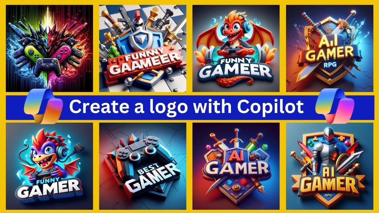 Create logo with AI | How to create a logo with Copilot