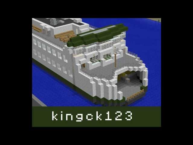Washington state ferry 【MV.Kennewick】 Minecraft Map