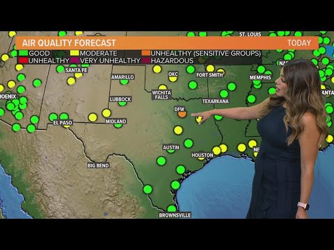 DFW is in an 'ozone action day.' What does that mean?