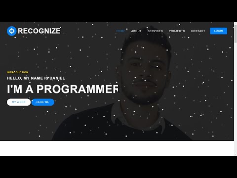 Download Free Portfolio Website in HTML and CSS || HTML CSS Website Template || Allwebcode || 2022