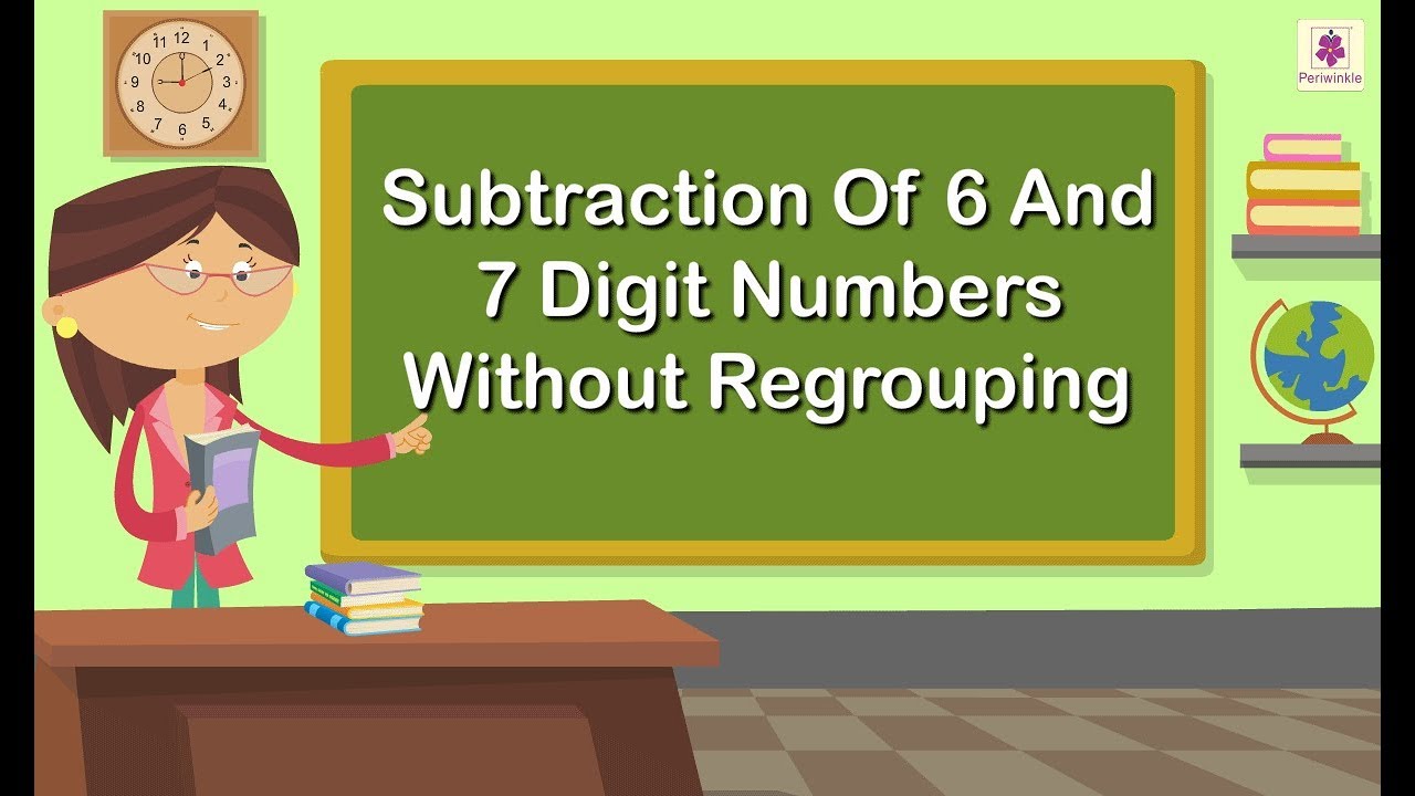 Subtraction of 6 and 7-Digit Numbers without Regrouping | Mathematics Grade 4 | Periwinkle