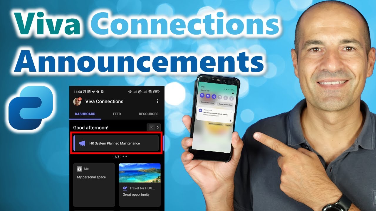 Announcements in Microsoft Viva Connections