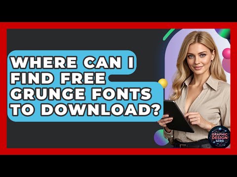 Where Can I Find Free Grunge Fonts To Download? - Graphic Design Nerd