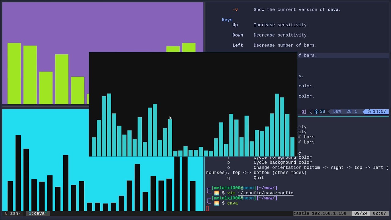 Audio Visualizer On Linux