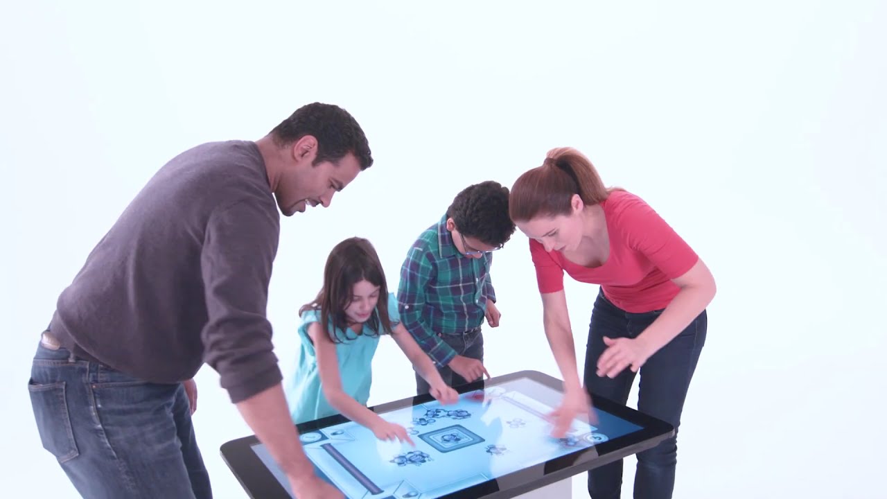 Interactive Touch Play Table - #Kidzpace #Touch2Play Family Entertainment Table